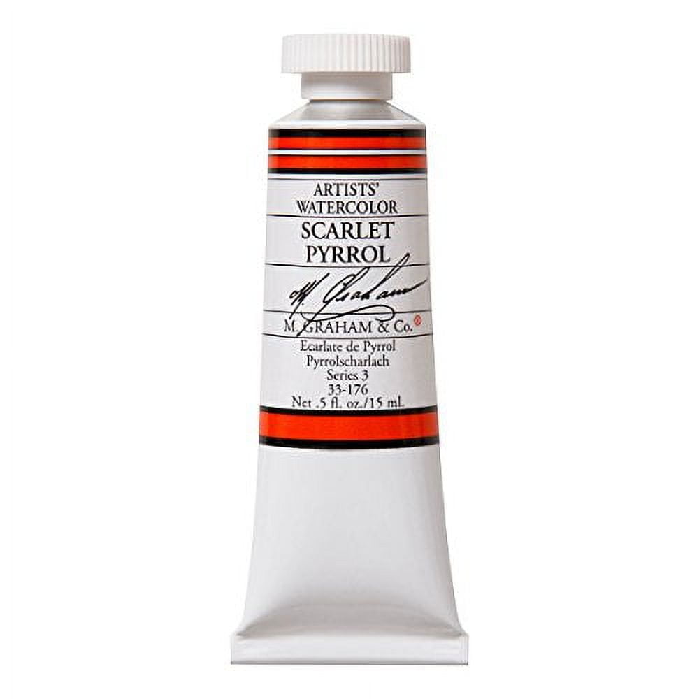 Click here for M. Graham 1/2-Ounce Tube Watercolor Paint  Scarlet... prices