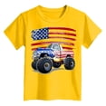 Boys Breathable Short Sleeve T-Shirt Sun Star Stripe Dinosaur Pattern ...