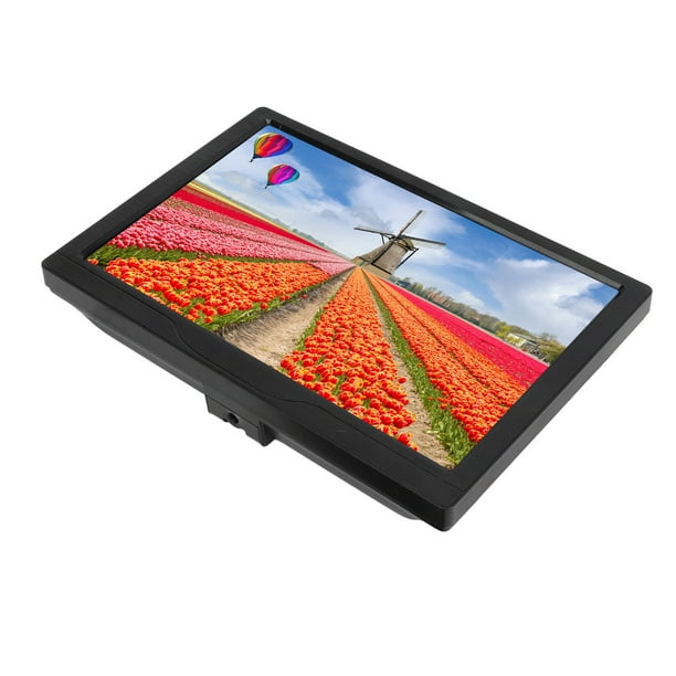 Pantalla HD, Monitor de 10.1 Pulgadas Monitor de Altavoces Duales ...