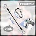 2 Pcs Cable Extension for Home Gym, Fitness Rope Attachment ...