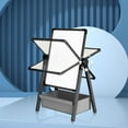 Art Easel for Kids, Double Sided Kids Easel Drawing Board, Whiteboard ...