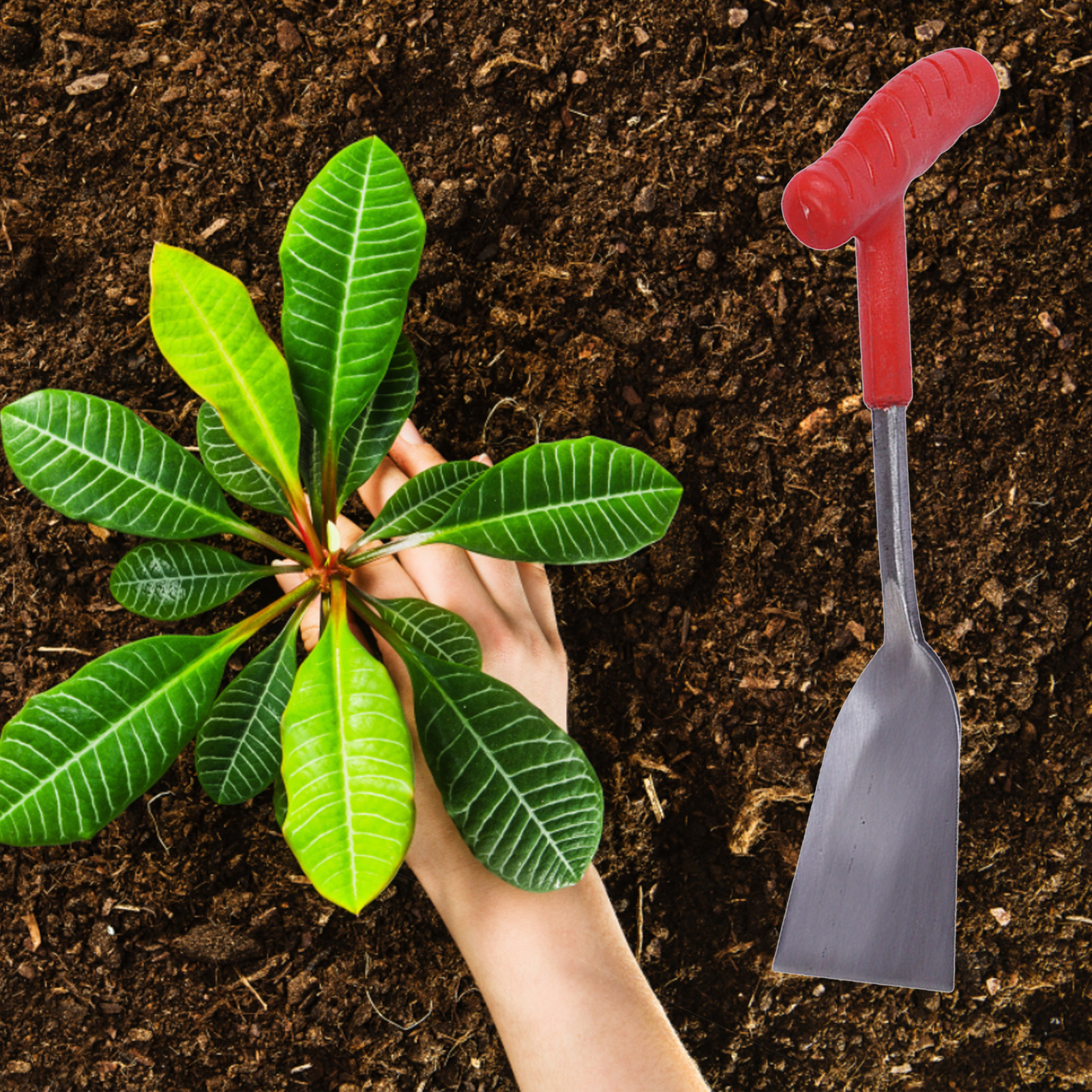 Travelwant Super Strong Garden Trowel Hand Shovel - Stainless Steel ...