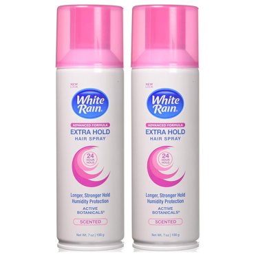 White Rain Extra Hold Unscented Hair Spray, 7 Oz Each, 3 Pack - Walmart.com