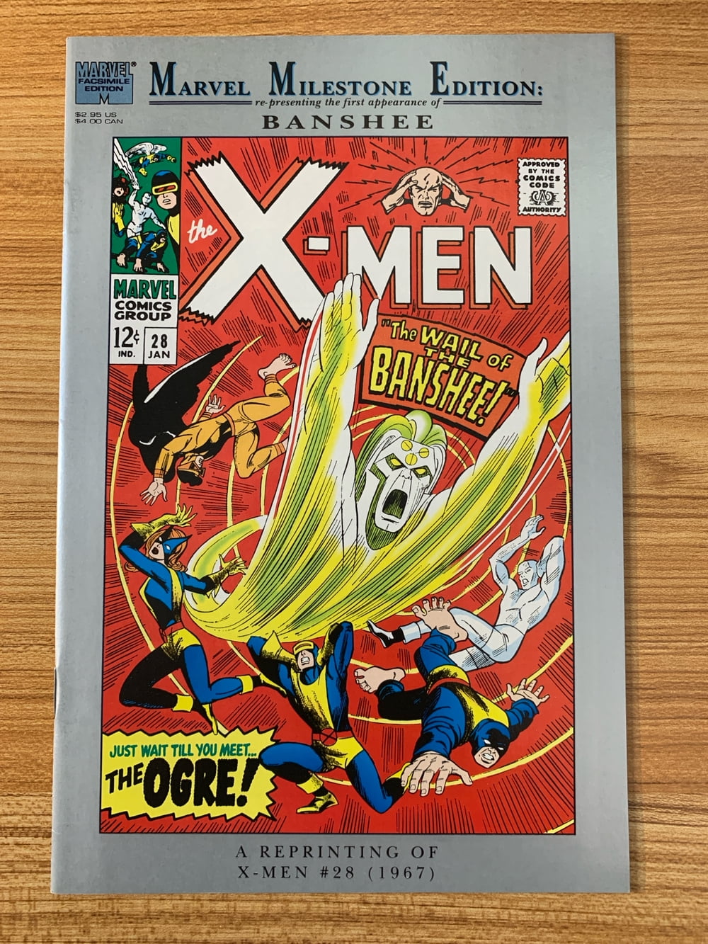 Marvel Milestone Edition: X-Men #28 Comic Book - Walmart.com