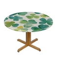 BANET Vintage Watercolor Shamrock Round Tablecloth St Patrick's Day ...