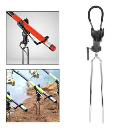 Automatic Spring Fishing Rod Holder Stainless Steel Fishing Pole Single ...