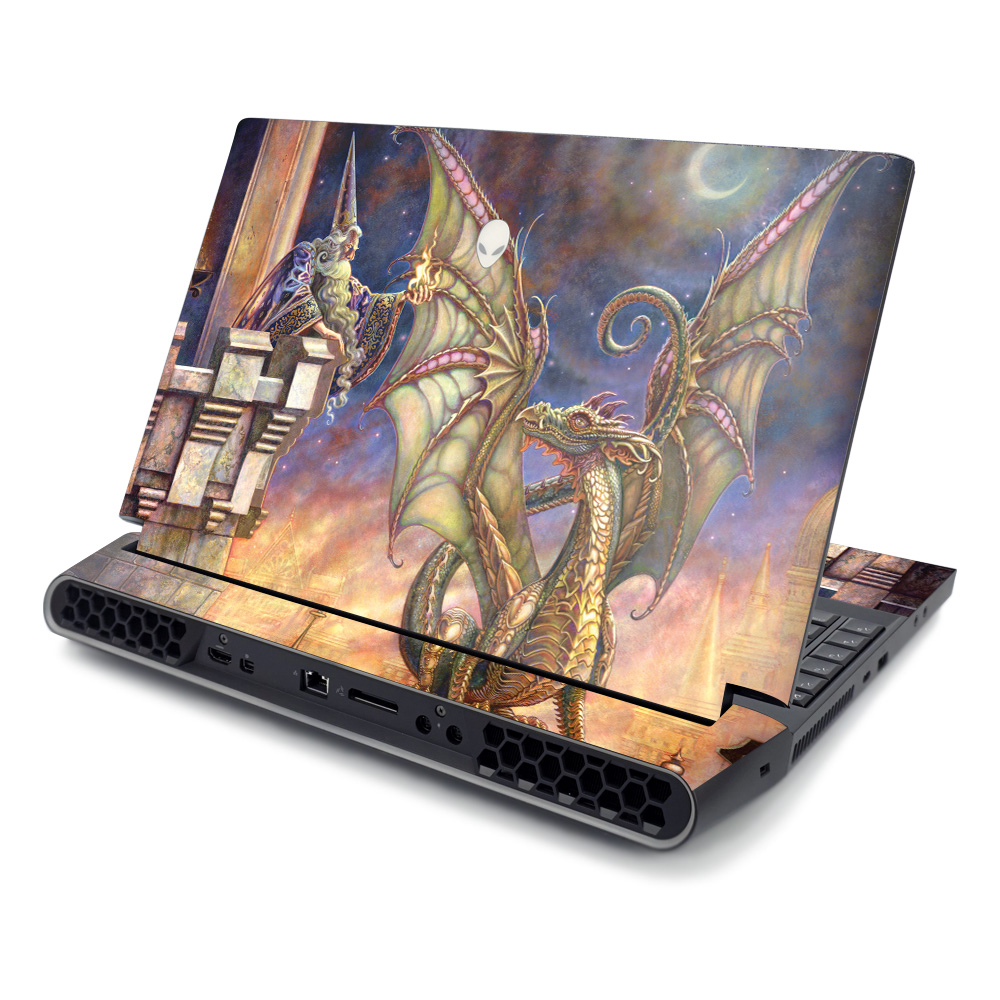 Skin Decal Wrap Compatible With Alienware Area-51M 17" (2019) Sticker ...