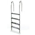 Blue Wave Premium Stainless Steel In-Pool Ladder for Above Ground Pools ...