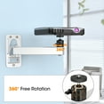 Mini Ceiling Wall Projector Mount Stand- Adjustable Tilt&Swivel Hanging ...