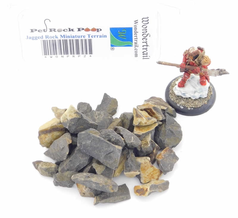 Jagged Rock Miniature Terrain Pet Rock Poop Series Wondertrail ...
