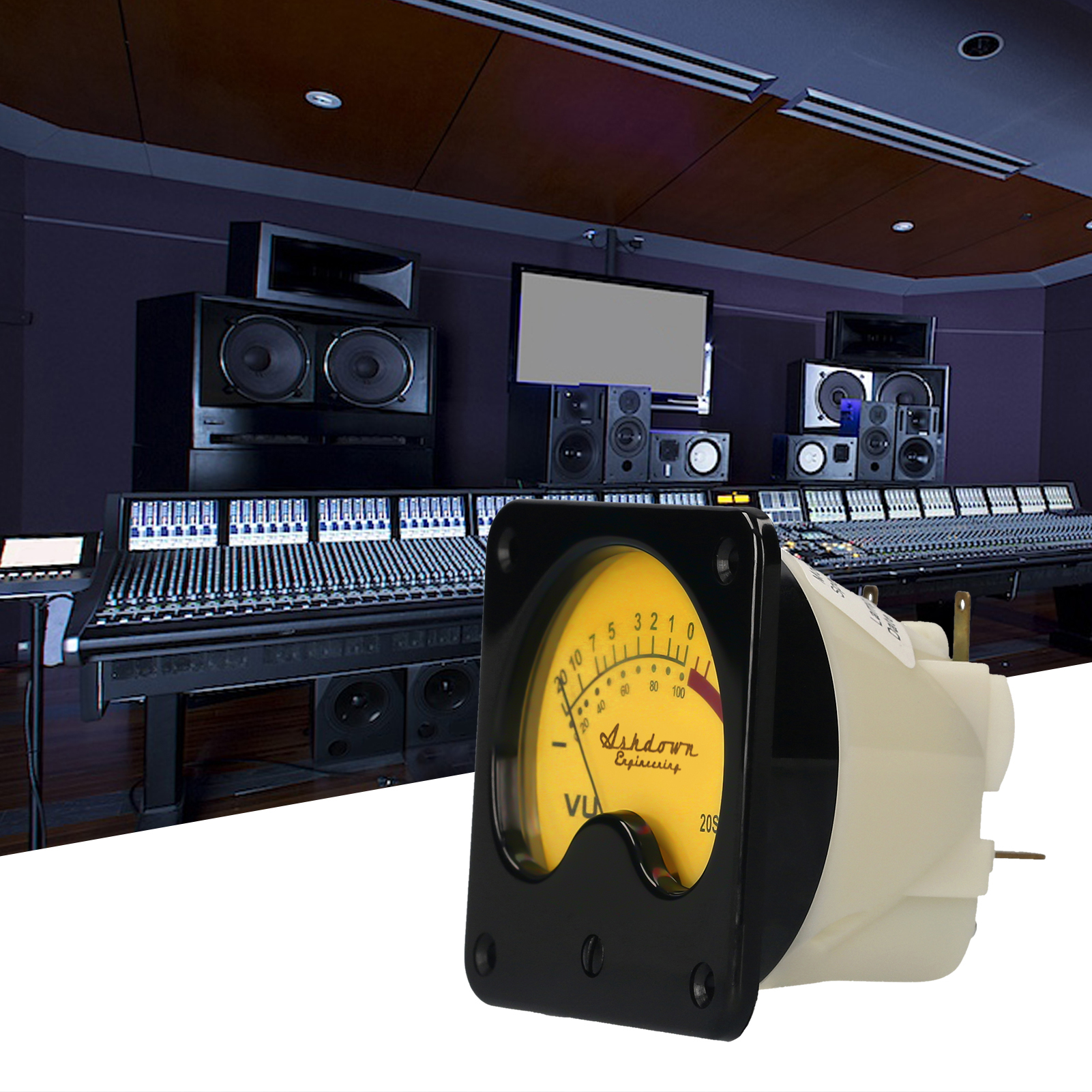 Buy VU Meter Panel VU Meters Warm Back Light Analog Sound Level ...