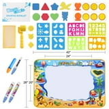 Doodle Drawing Mat 40 x 32 inch Large Aqua Magic Water Drawing Mat Toy ...