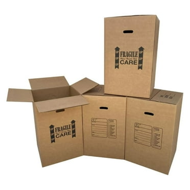 Uboxes 4 Kitchen Moving Boxes Double Wall 18x18x28" boxes,BOXBUNDKIT04 ...