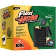 Flexi Hose 100 FT Black, Burst-Proof Heavy Duty Expandable Garden Hose ...