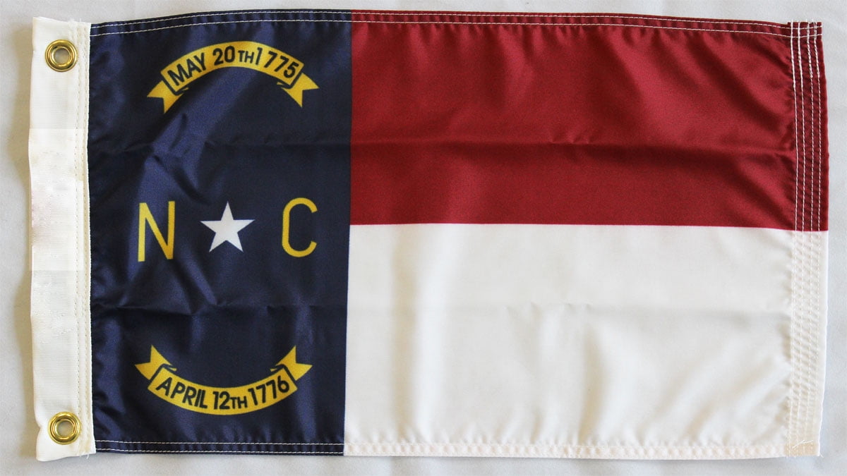 North Carolina - 12"X18" Nylon Flag - Walmart.com