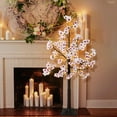 4FT Cherry Tree with 48 Fairy Lights - Warm White - Walmart.com
