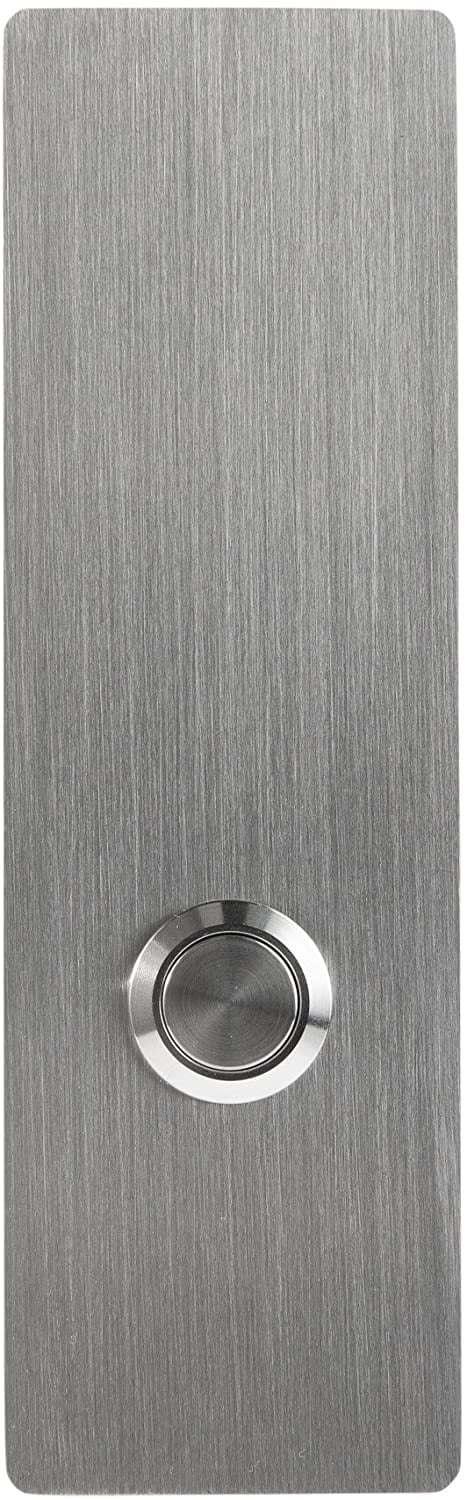 Modern Stainless Hardware R1 Stainless Steel Doorbell Button, 1.57” x 5 ...