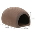 2Pcs Hiding Fish Cave Aquarium Cave Ceramic Fish Hide Aquarium Spots ...