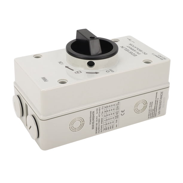 Photovoltaic Isolator, Quick Switching Double Arc Extinguishing PV DC ...