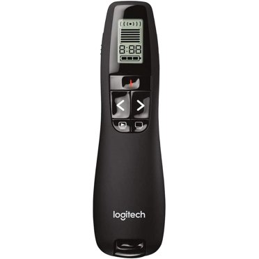 Logitech R400 Wireless Presenter, Presentation Clicker Remote Pointer ...