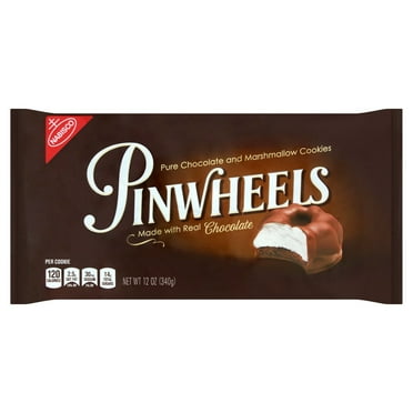 Nabisco Pinwheels Gourmet Snacks, Pure Chocolate & Marshmallow Cookies ...