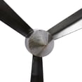 DecMode Black Metal 3 Blade Airplane Propeller Wall Decor with Aviation ...