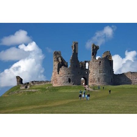 Dunstanburgh Castle Ruins, Northumberland, England Poster Print by ...