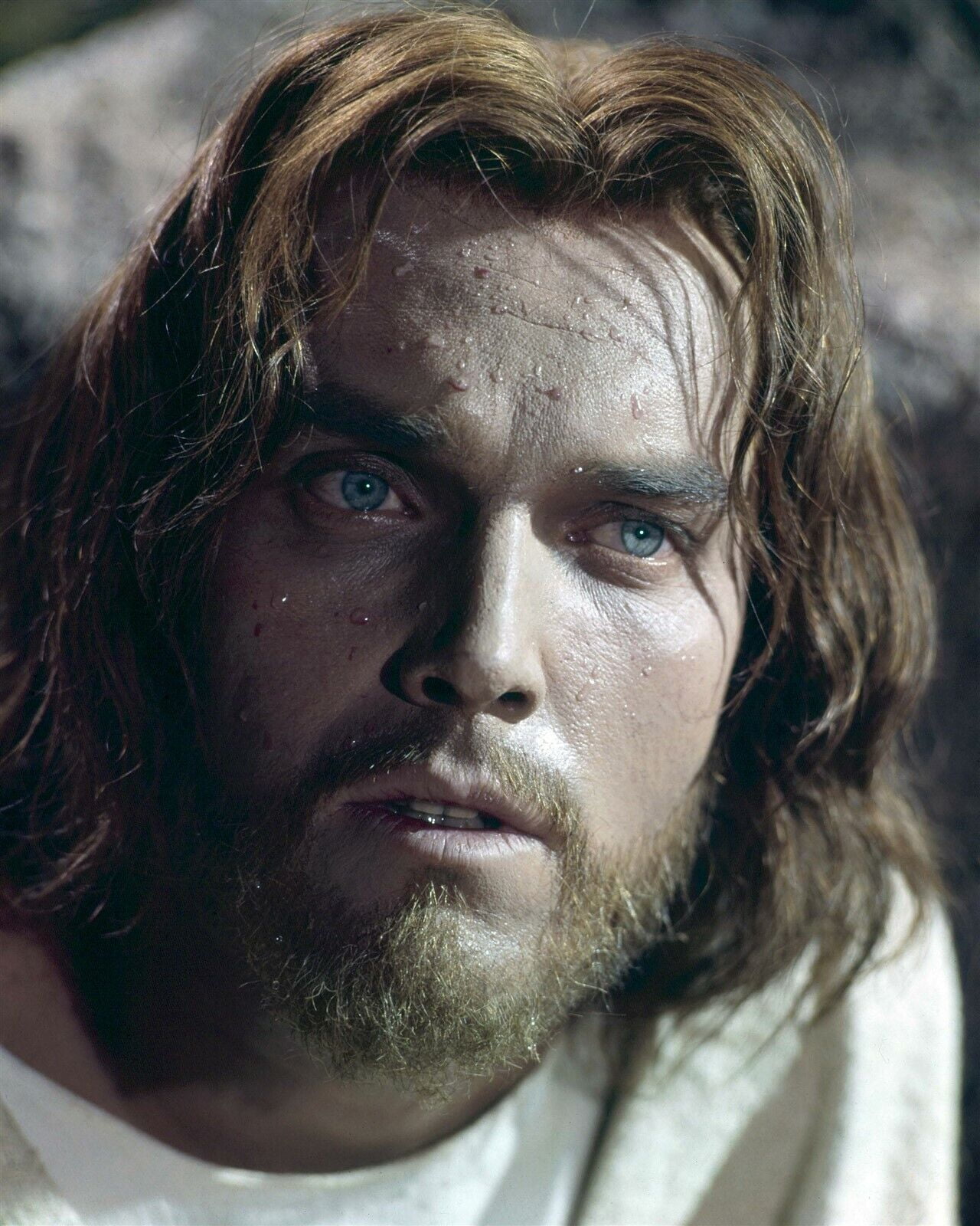 Jeffrey Hunter as Jesus Christ in 1961 King of Kings 24x30 inch poster ...