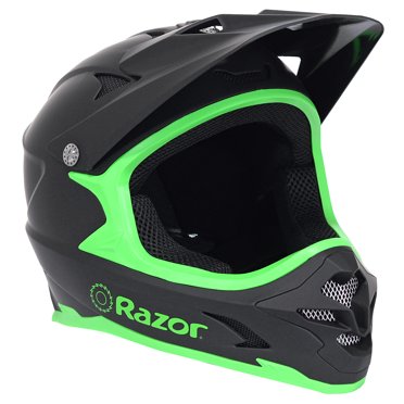 Razor Full Face Multi-Sport Youth Helmet, Glossy Black - Walmart.com