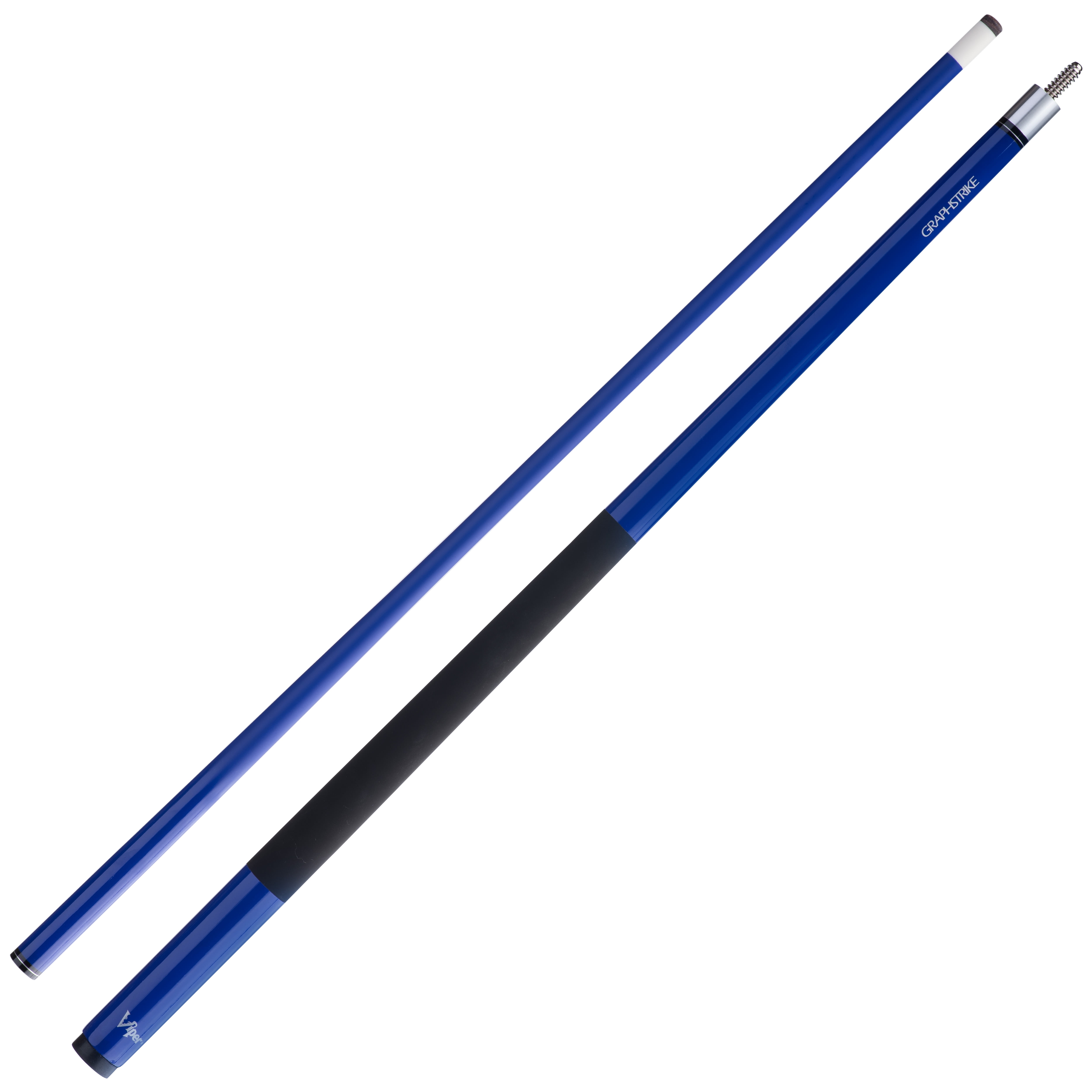 Viper Graphstrike 57" Billiard/Pool Cue, 2 Piece, 19 Ounce, Blue ...