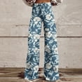 Stamzod Womens High Waisted Palazzo Pants Casual Wide Leg Long Lounge ...