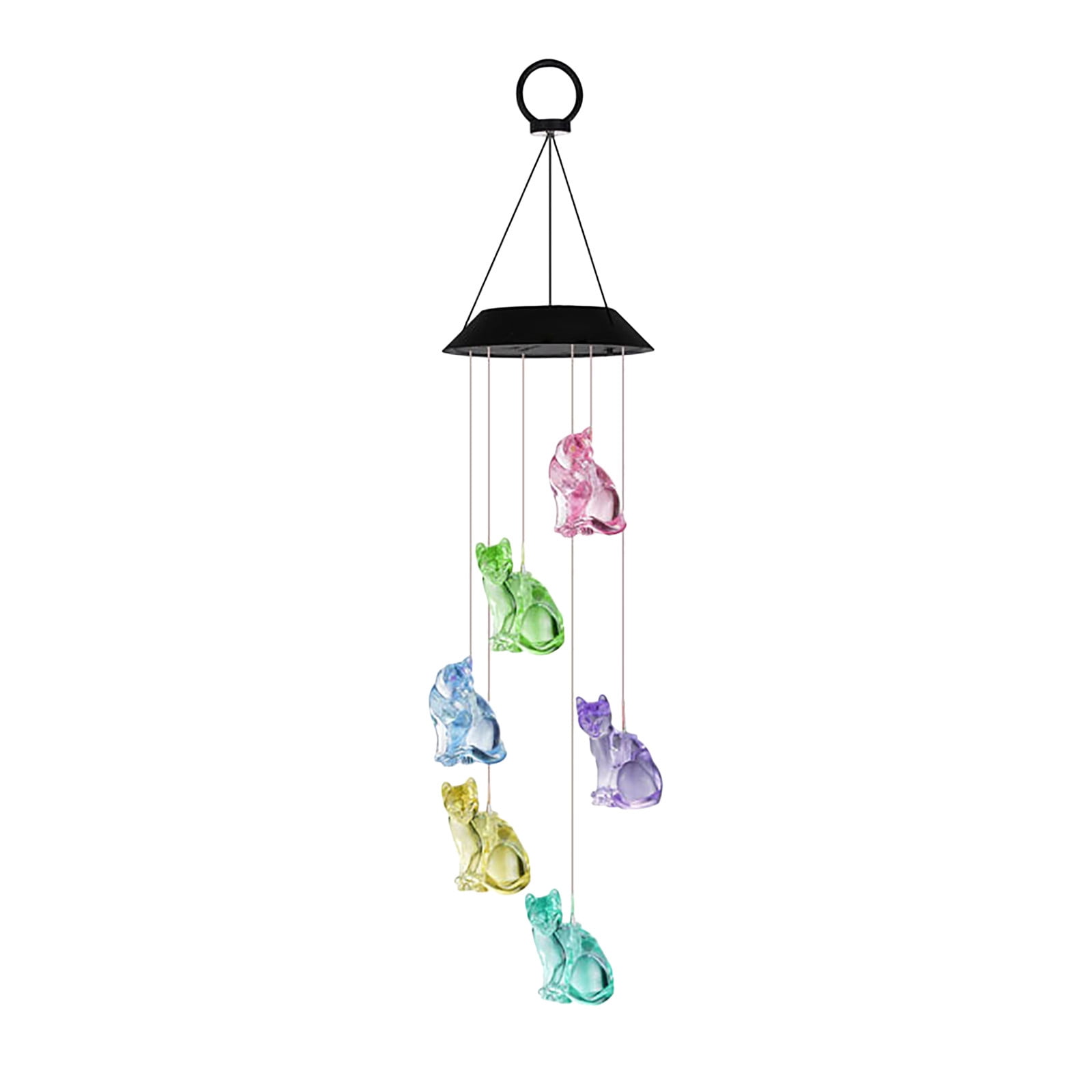 Wind Chimes Lighting Outdoor Wind Lamp Chime Lamp Colorful Outdoor ...