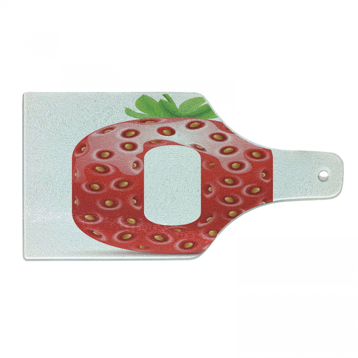 Numbers Cutting Board, Number 0 Strawberry Style Mathematics Algebra ...