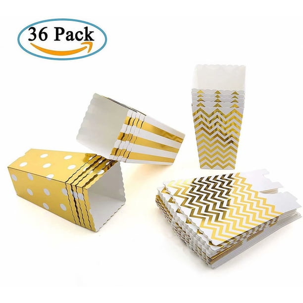 Popcorn boxes 36 pieces Popcorn Candy Boxes Containers for party snacks ...