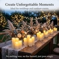 9pcs Flameless Candles with Remote, 2.2" x 5/6/7" Heat-Resistant ...
