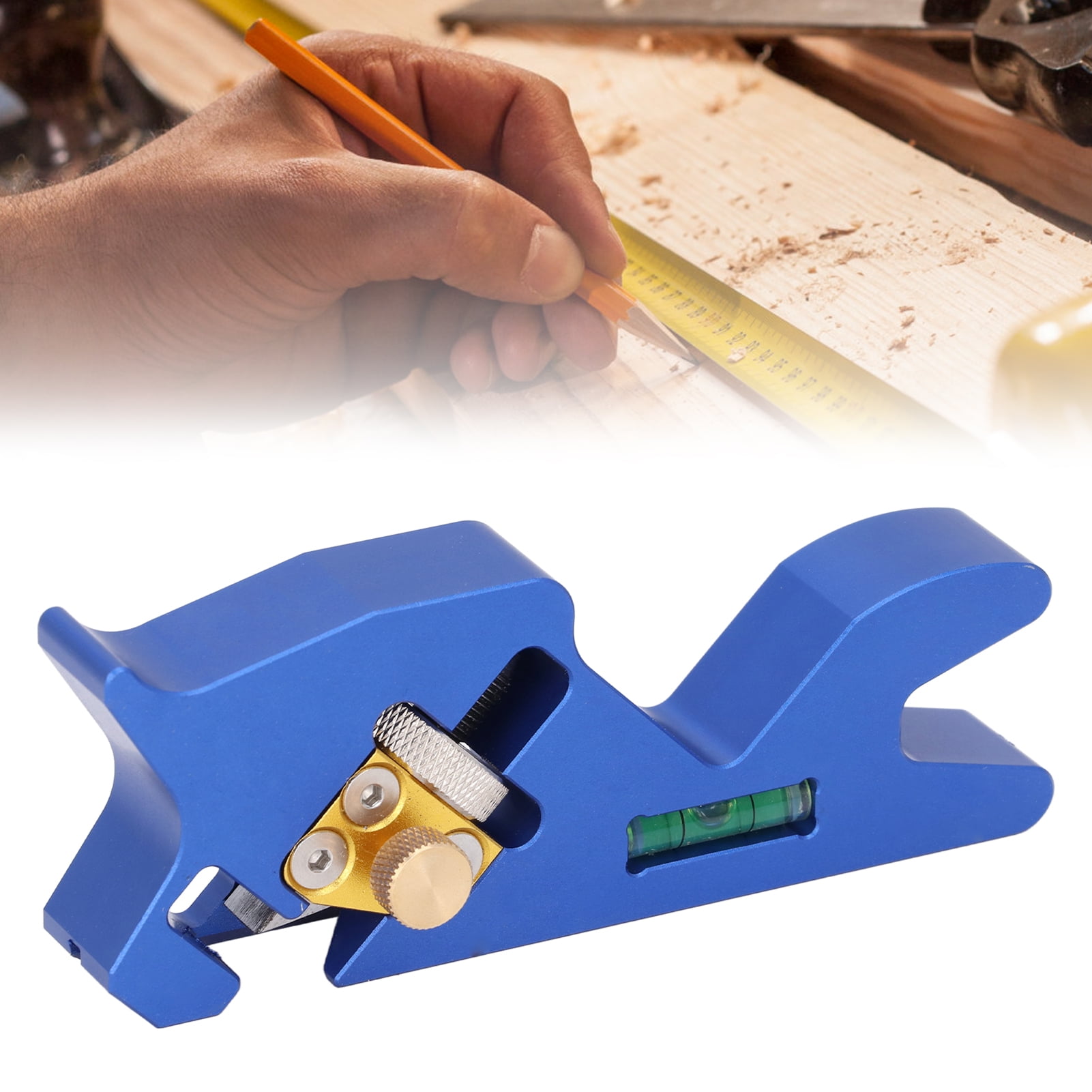 Plano de Chaflán de Madera, Cepillador de Esquina de Borde de 45 Fácil ...