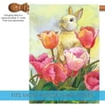 Toland Home Garden Bunny Tulip Easter Flag Double Sided 28x40 Inch ...