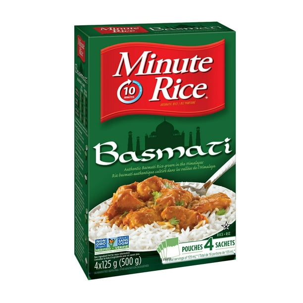 Minute Rice® Basmati Rice , 500g, MR Basmati 500g - Walmart.ca