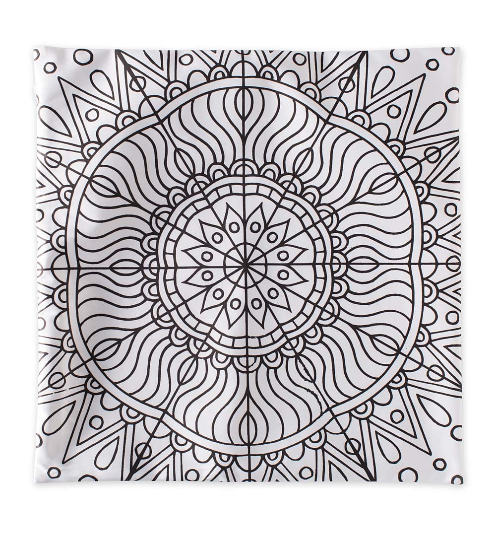 Color Pops Color-Your-Own Pillow Craft Kit - Walmart.com