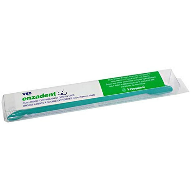 Vetoquinol Enzadent Dual Ended Toothbrush - Walmart.ca