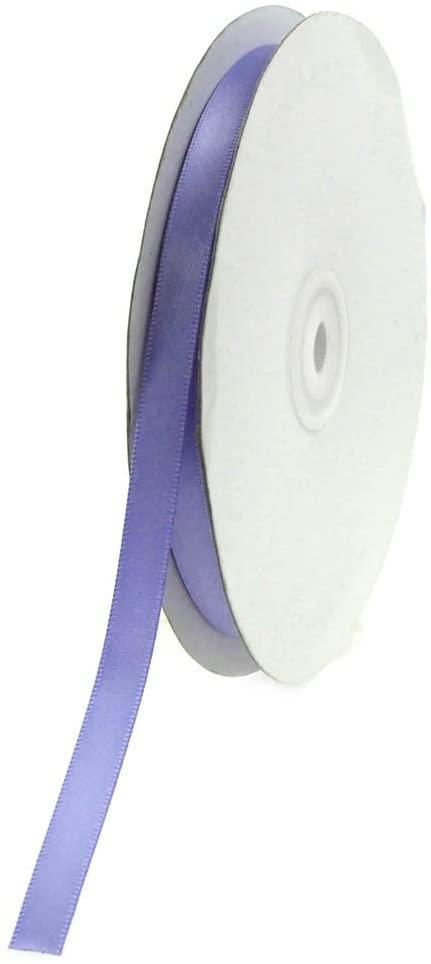Double Face Satin Ribbon, 1/4-Inch, 50-Yard, Iris - Walmart.com