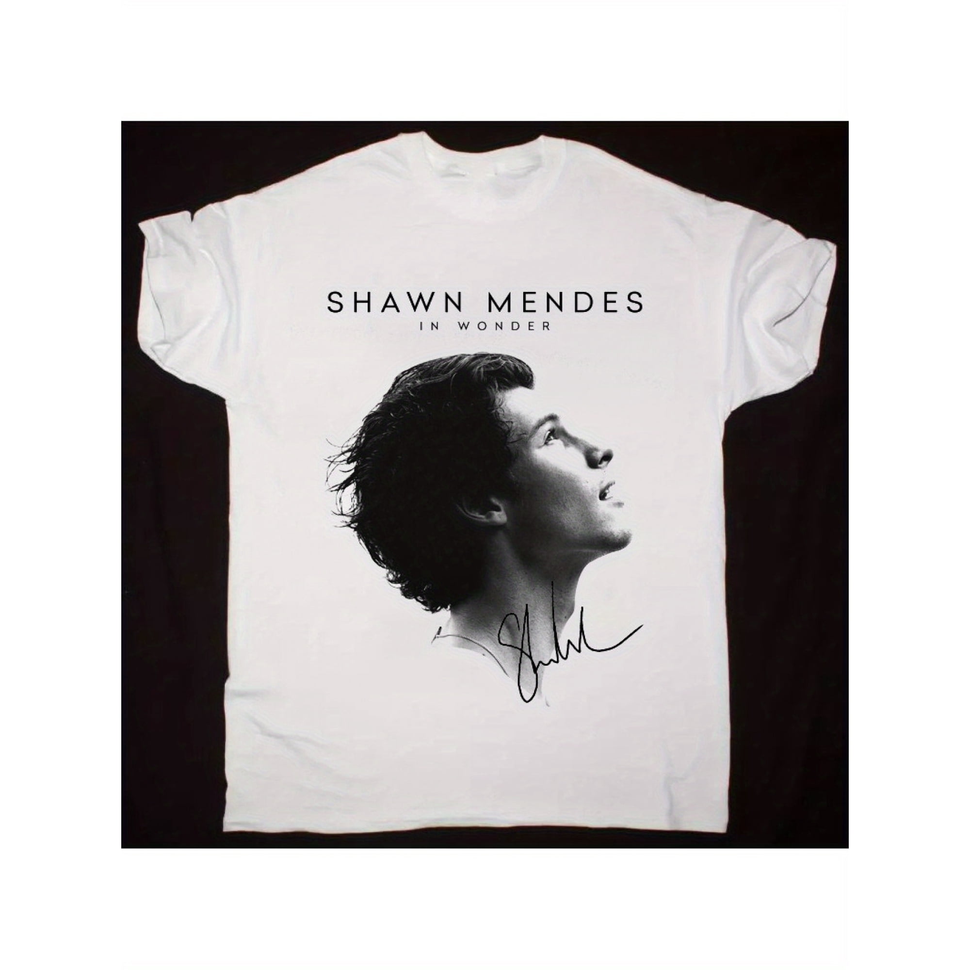 Click here for Yingd T Shirt Shawn Mendes Wonder Graphic A Black... prices