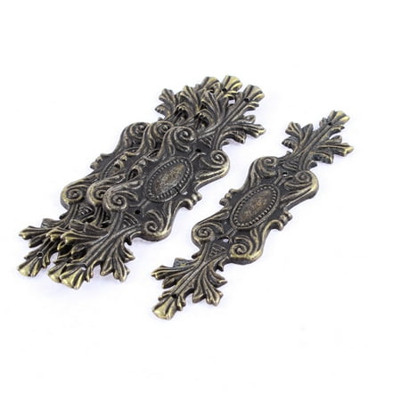 4 Pcs Hardware Retro Style Wooden Box Corner Edge Decor 100mmx23mm ...