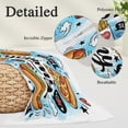 Blue Delicacy Body Pillow Cover 20 x 54 Inch Decorative Pillow Cover ...