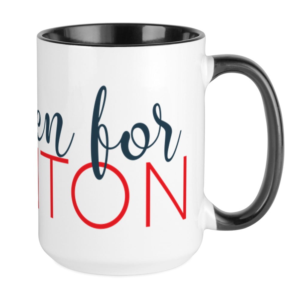 Cafepress Women For Clinton Large Mug 15 Oz Ceramic Large Mug