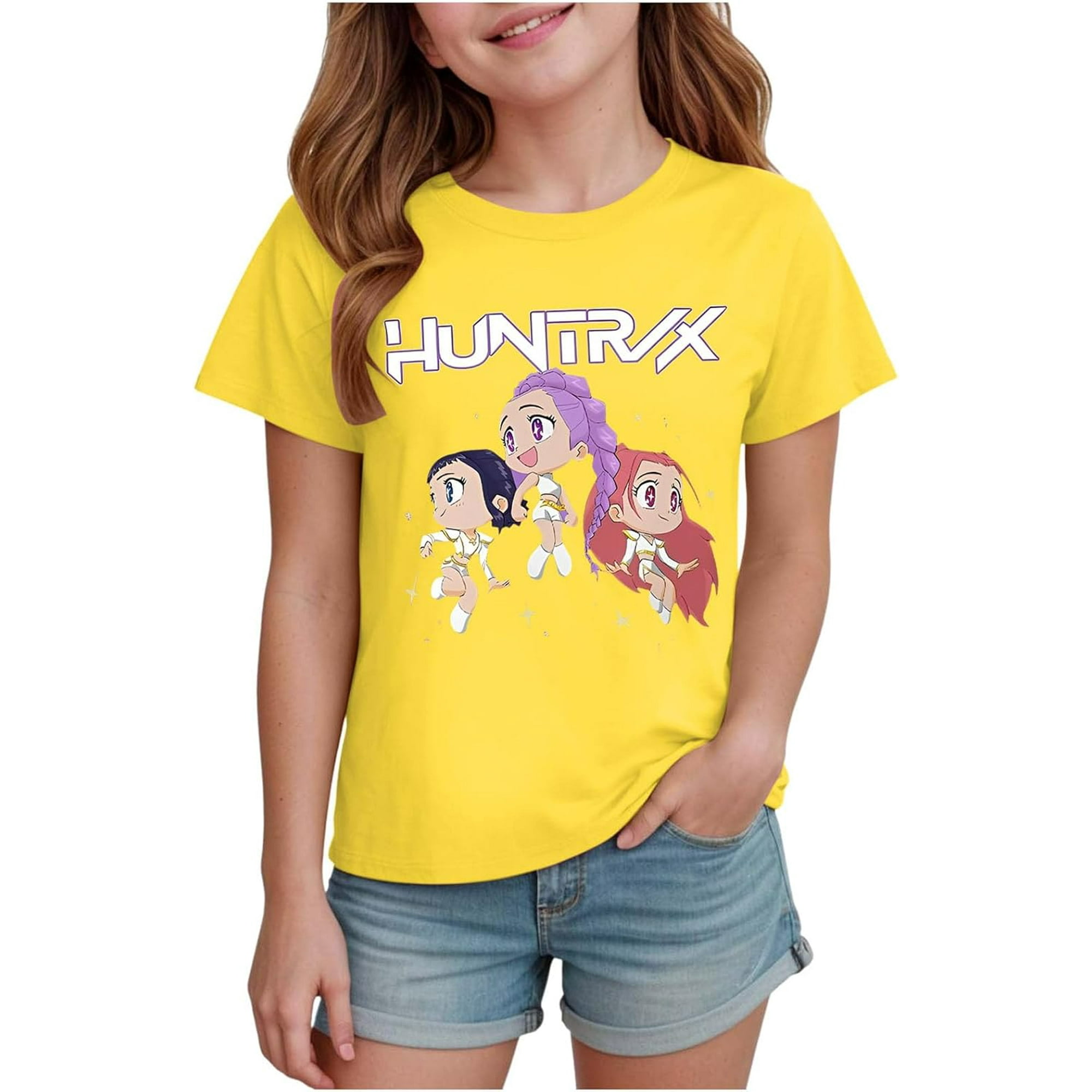 Click here for Boner Girls T-Shirt Cute Cartoon Graphic Tshirt Fu... prices