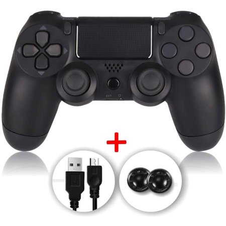 PS4 Controller with Skin Cover, Wireless Bluetooth Gamepad Six-Axies ...