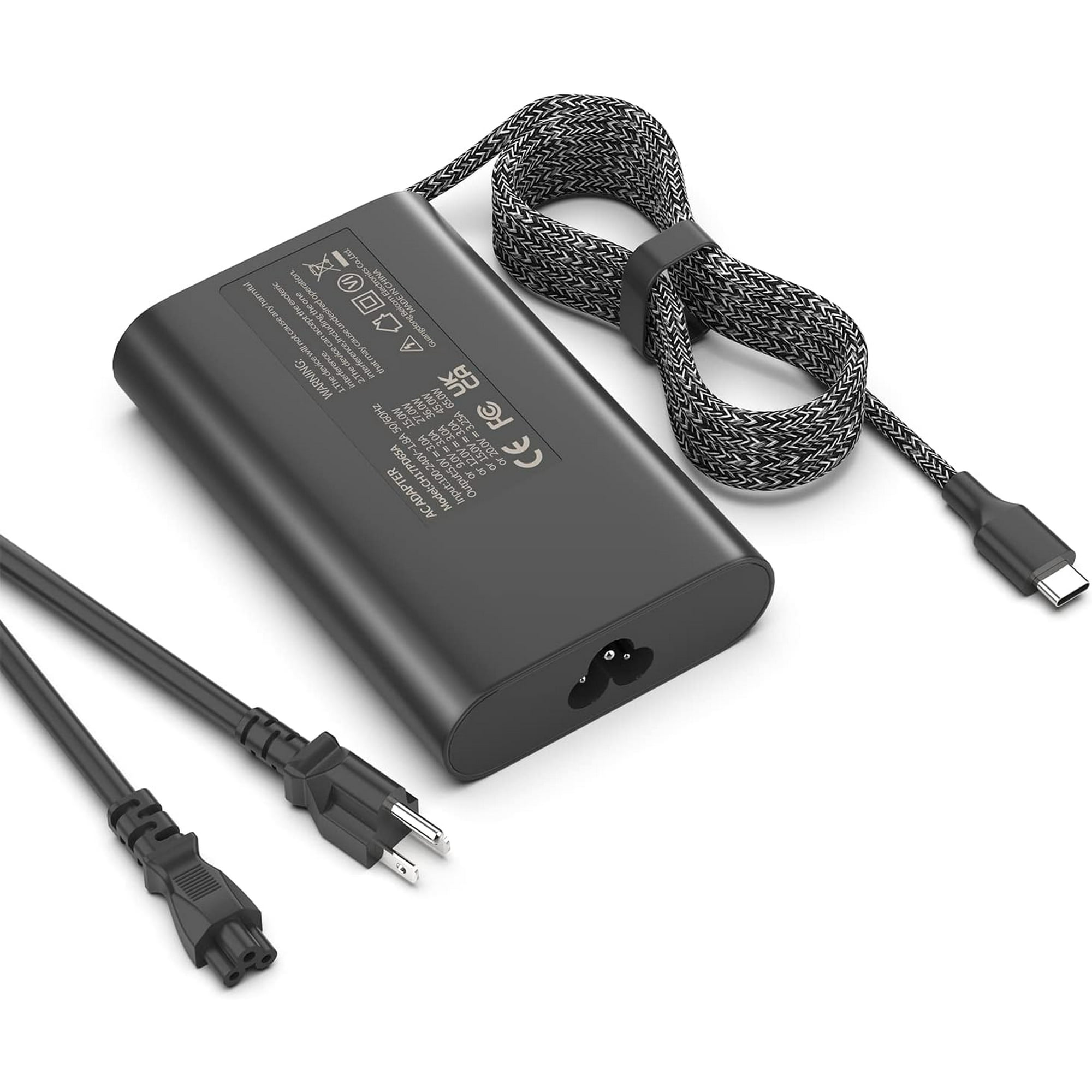 Click here for Generic New Slim Dell 65w Usb C Laptop Charger Rep... prices