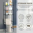 ARCTICICE 3-Tier Over the Toilet Storage Rack – Freestanding Metal ...