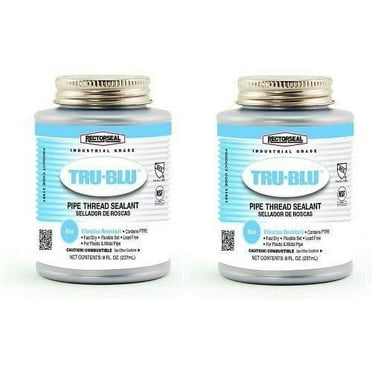 1PC Rectorseal 31631 True Blue Brush Top Pipe Thread Sealant 4 Ounce - Walmart.com